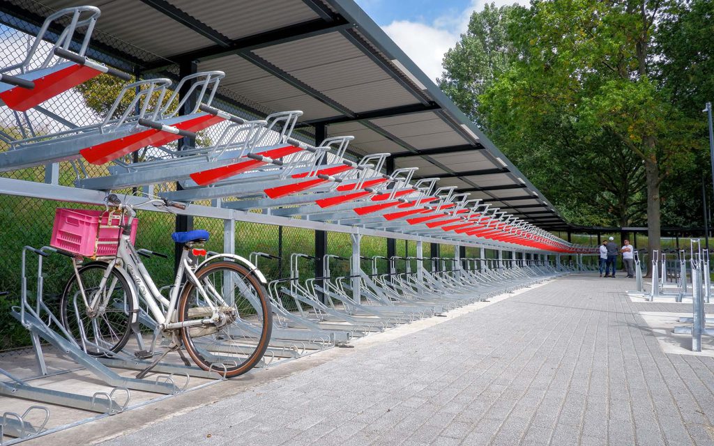 Openbare fietsenstalling House Modernes - Klaver Fietsparkeren